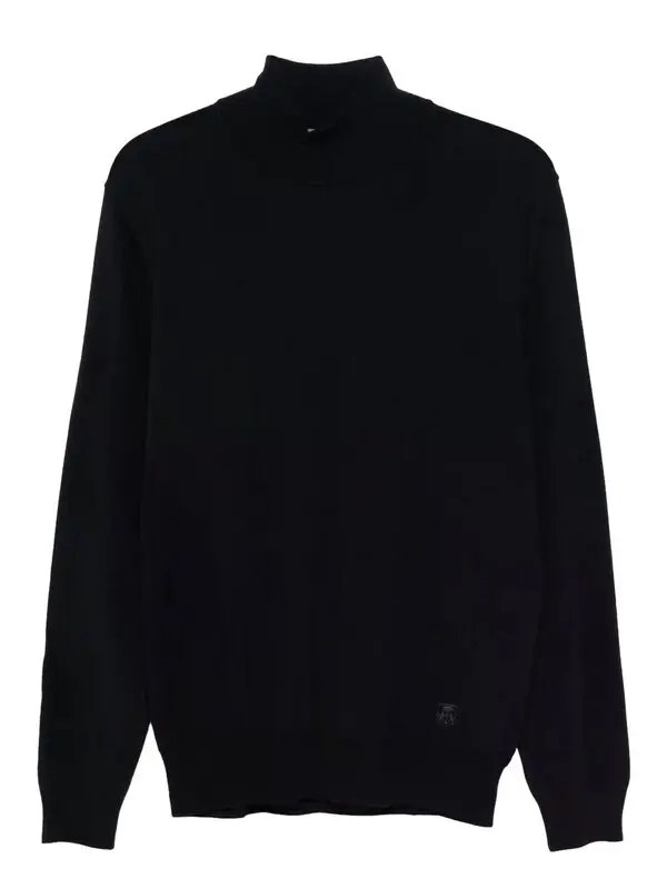 Corneliani Virgin Wool Sweater - Blue