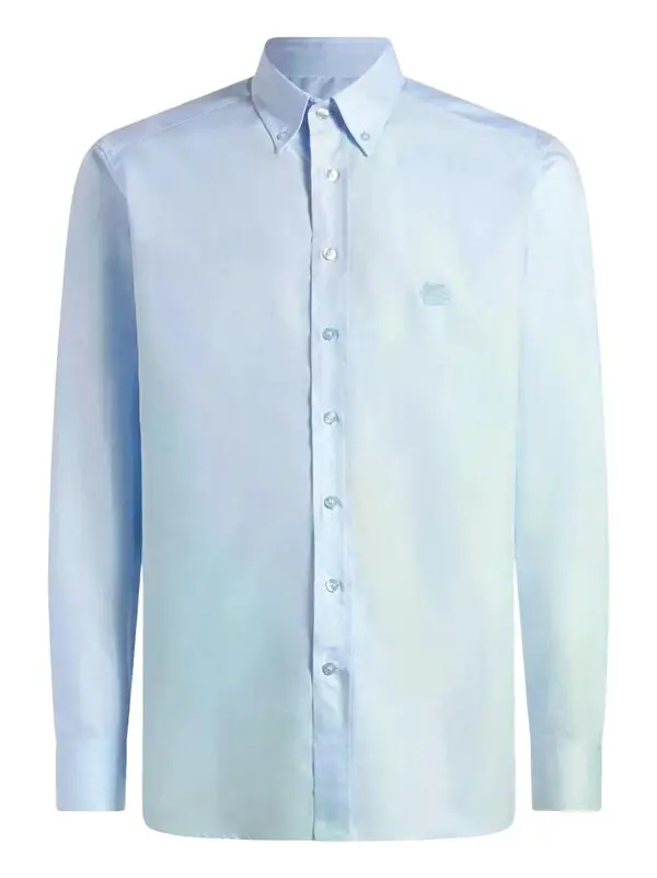 Etro Pegaso Button-up Shirt - Blue