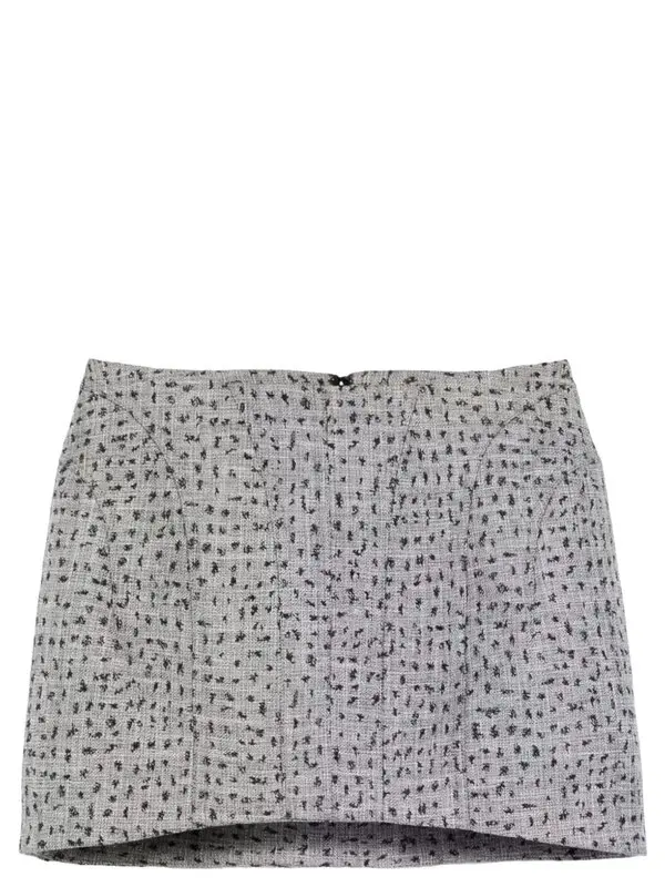 MUGLER Dotted Tailored Mini - Grey