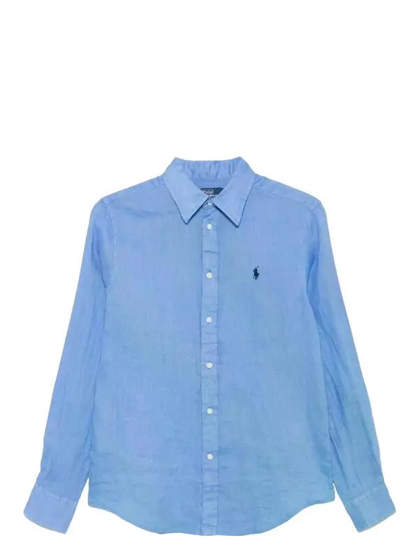 Polo Ralph Lauren Linen Shirt - Blue