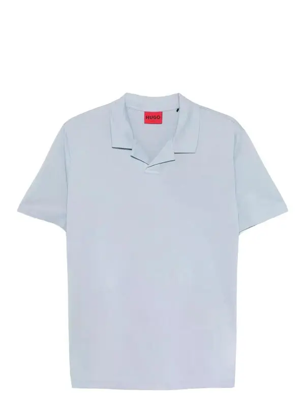 Hugo Cotton Polo Shirt - Blue