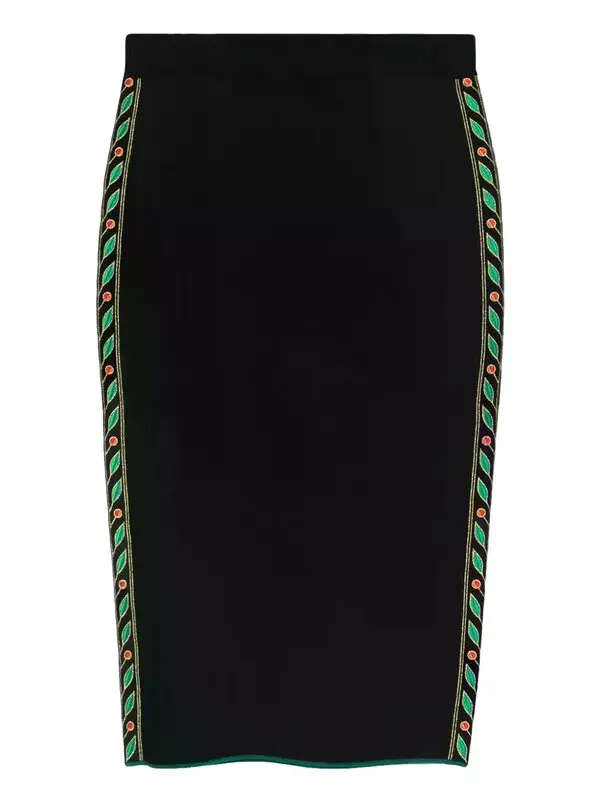 Casablanca Laurel Skirt - Black