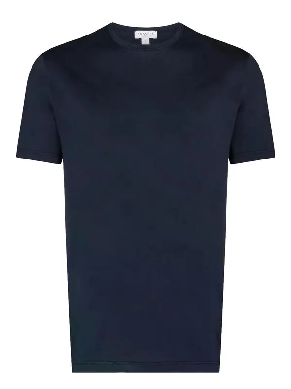 Sunspel Classic Short-sleeve T-shirt - Blue