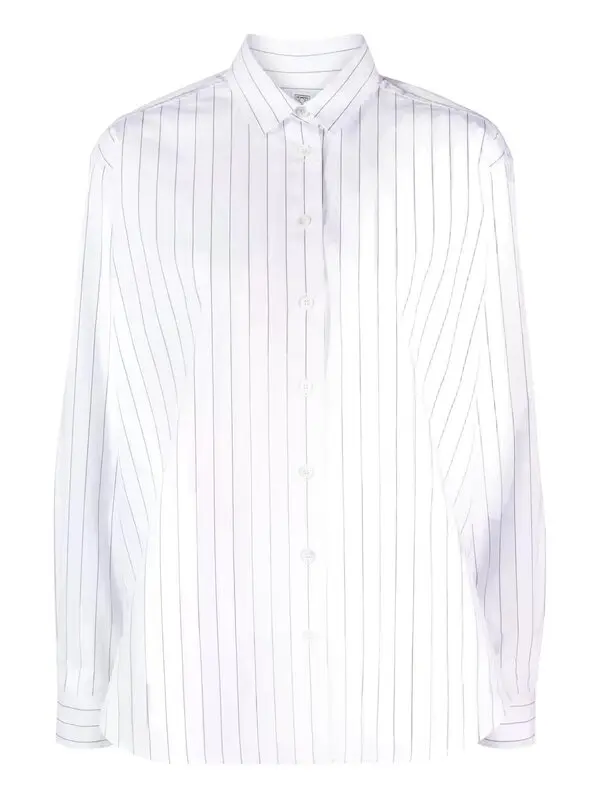 TOTEME Signature Cotton Shirt - White