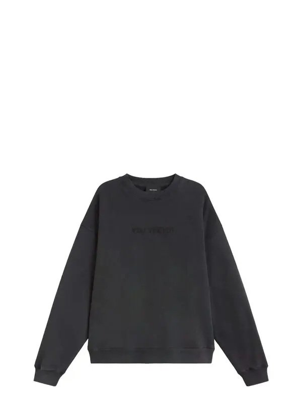 Axel Arigato Distort Washed Sweatshirt - Black