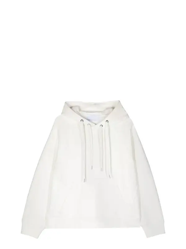 Neil Barrett Easy Raglan Jersey Hoodie - Neutrals