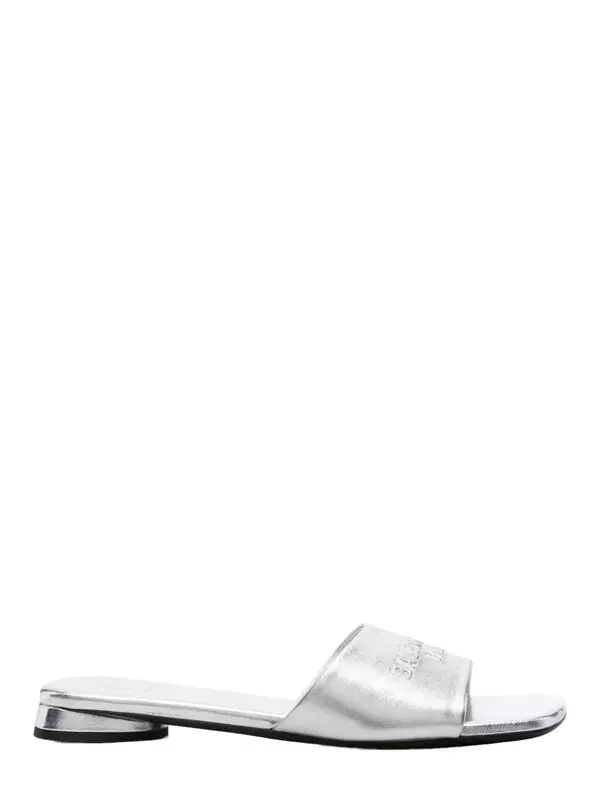 Balenciaga Duty Free Sandals - Silver