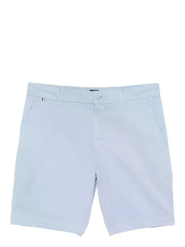 BOSS Logo-appliqué Shorts - Blue