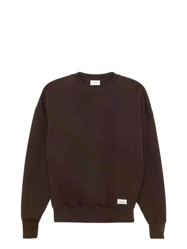 Saint Laurent Cotton Jersey Sweatshirt - Brown