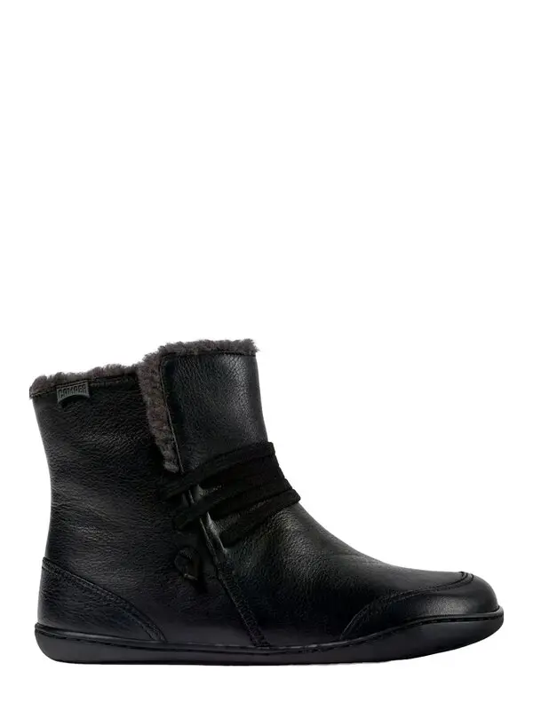 Camper Peu Cami Leather Boots - Black