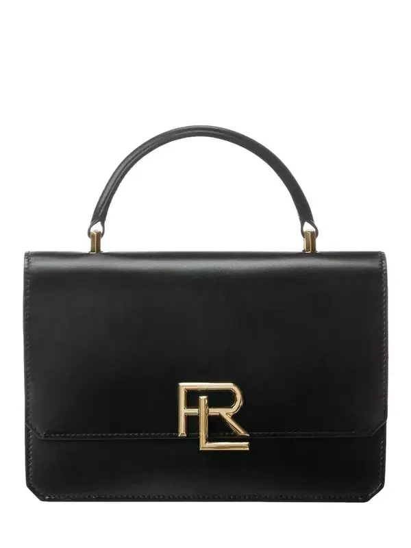 Ralph Lauren Rl 888 Leather Top-handle Bag - Black
