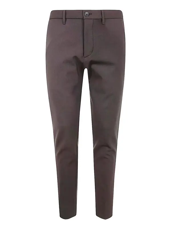 NINE:INTHE:MORNING Slim-cut Chinos - Brown