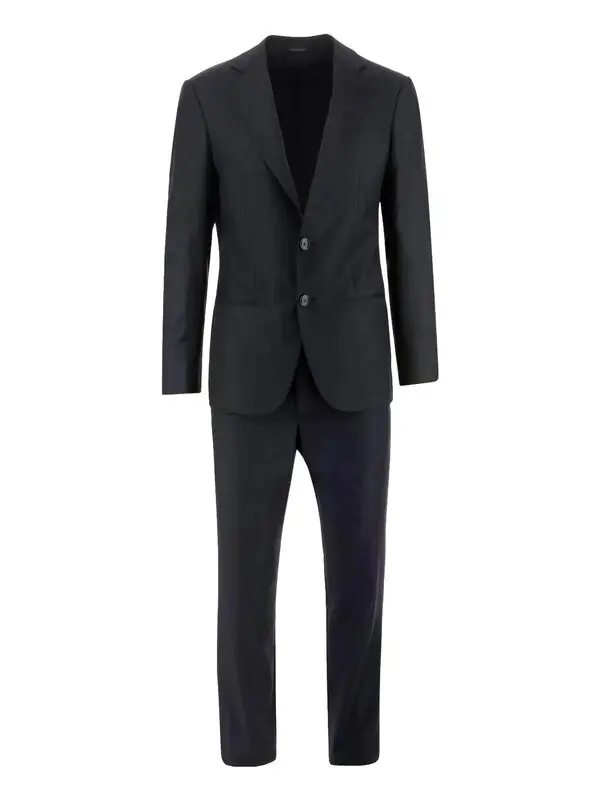 Giorgio Armani Single-breasted Suit - Blue