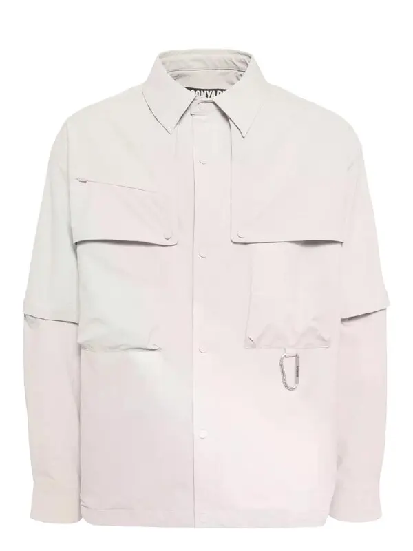 SPOONYARD Detachable-sleeve Shirt - Neutrals