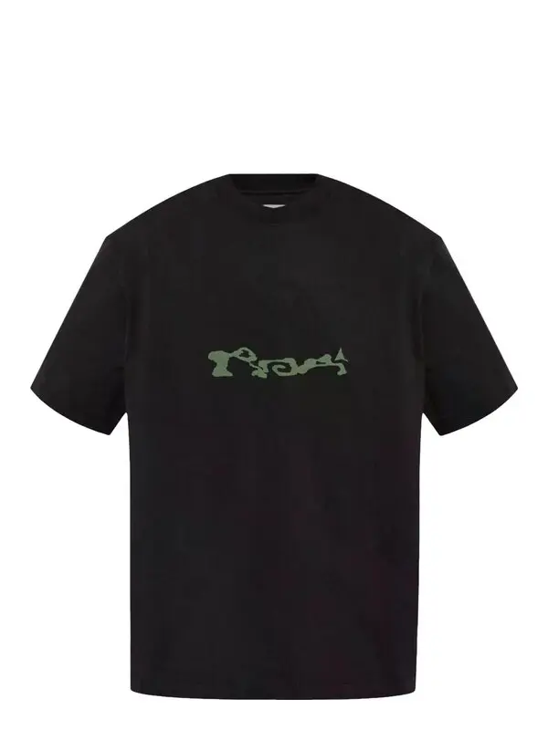 ROA Logo-print T-shirt - Black