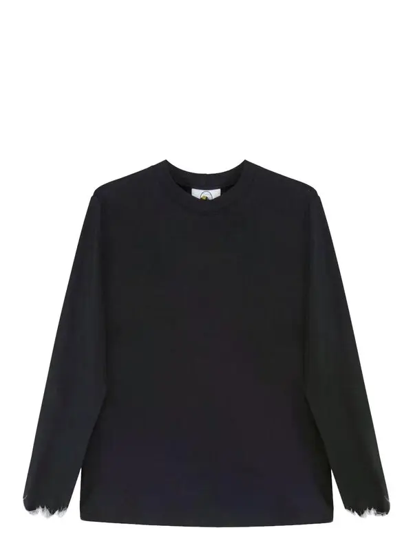 Sleeper Feather-detail T-shirt - Black