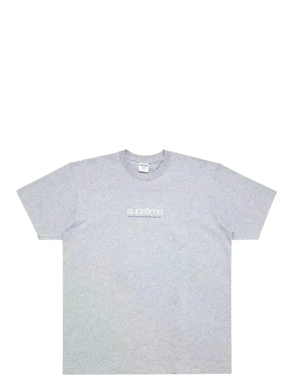 Supreme Five Boroughs Crew Neck T-shirt - Grey