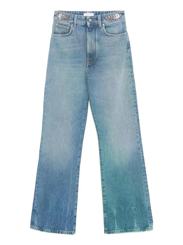 Rabanne Straight Leg Jeans - Blue