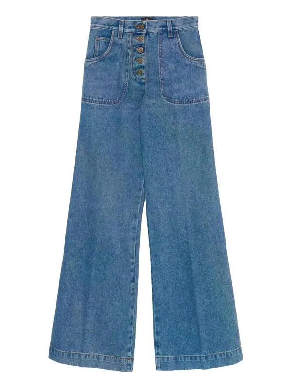 Etro Flared Jeans - Blue