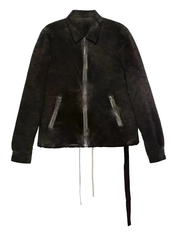 Rick Owens Zipped Jacket - Grey