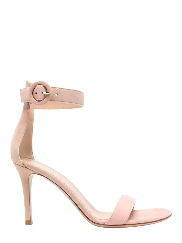 GIANVITO ROSSI 90mm Portofino Sandals - Neutrals