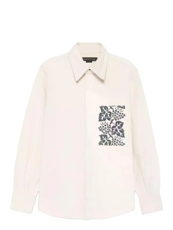 FEDERICO CINA Sarsina Shirt - Neutrals