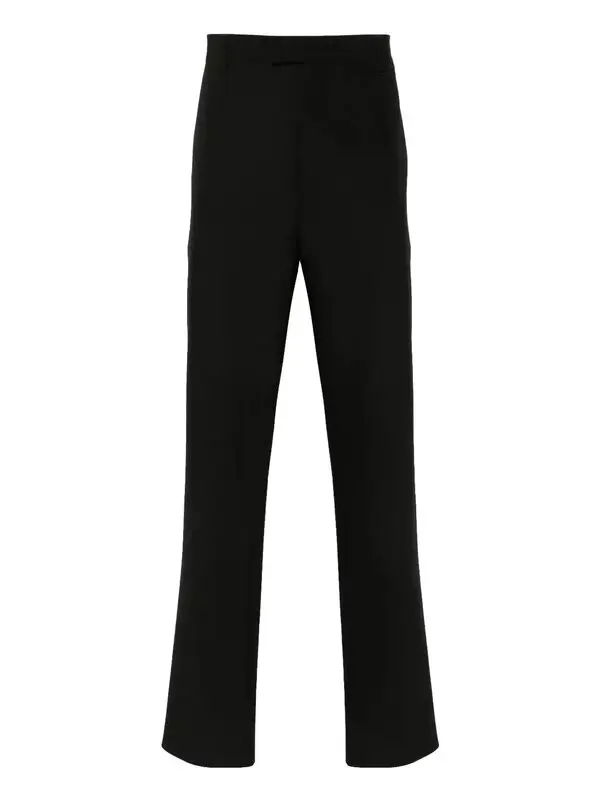 FERRAGAMO Straight-leg Trousers - Black