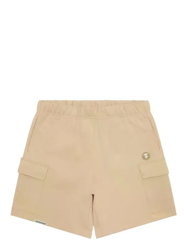 AAPE BY *A BATHING APE Logo-detail Cargo Shorts - Neutrals