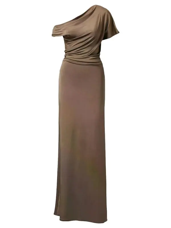 Tove Inez Maxi Dress - Brown