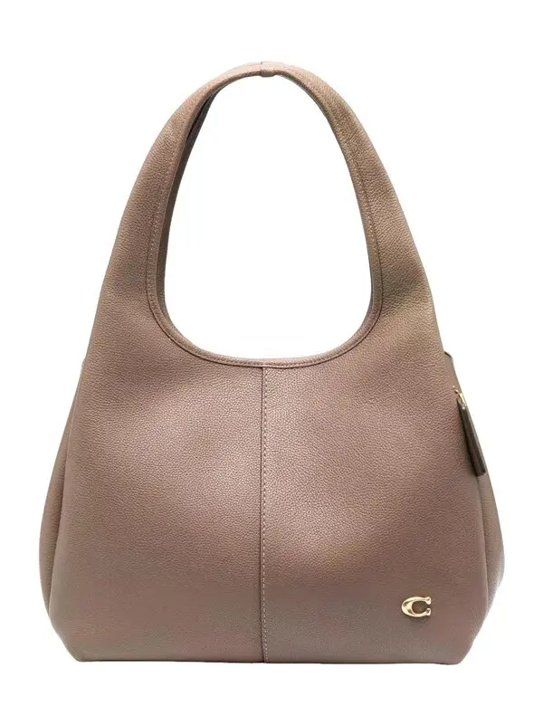 COACH Lana Pebbled-leather Tote Bag - Brown
