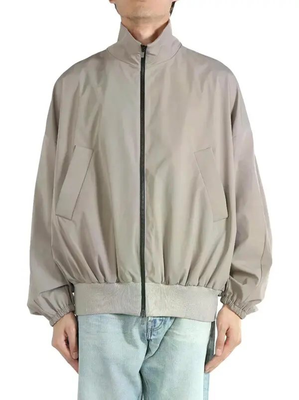 Fear Of God Zipped Bomber Jacket - Grey