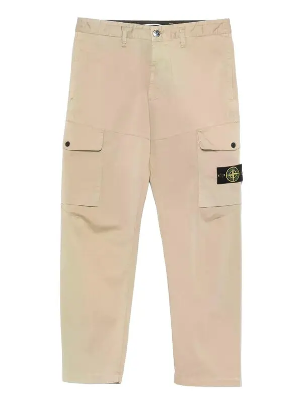 Stone Island Compass-badge Trousers - Neutrals