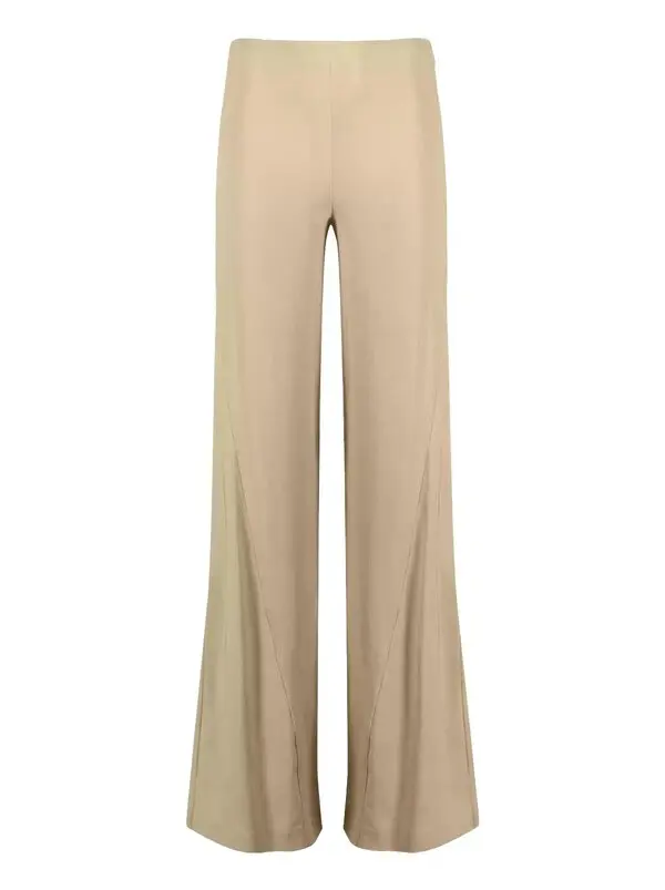 Jacquemus Le Pantalon Soffio Flared Trousers - Neutrals