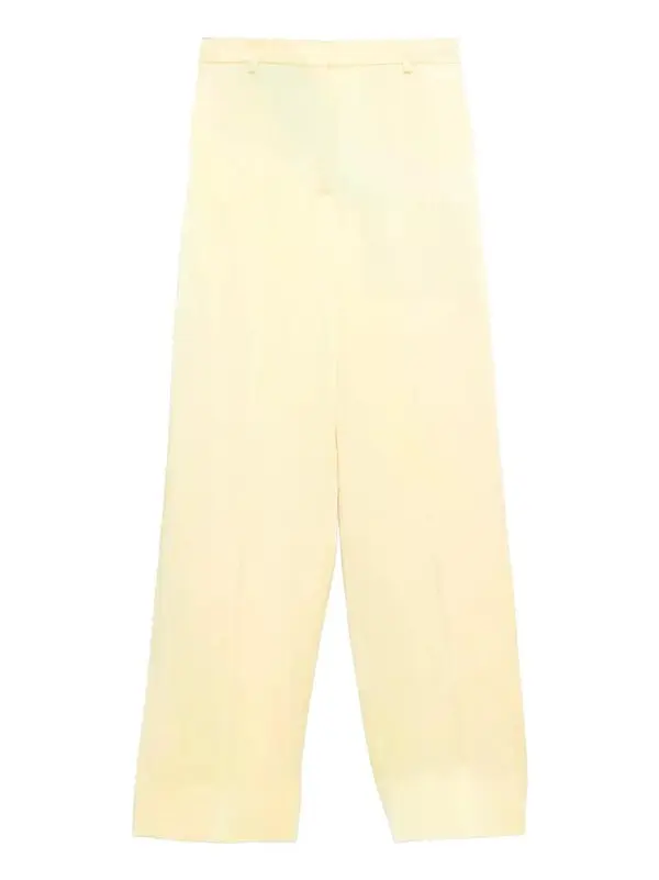 Stella McCartney Low-rise Straight-leg Trousers - Yellow