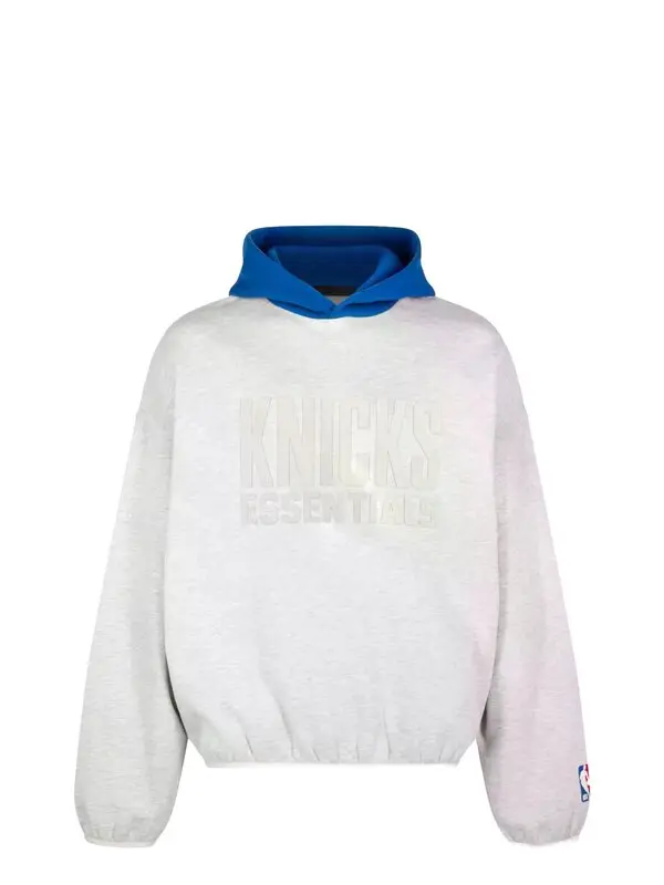 Fear Of God Cotton-blend Fleece Hoodie - Grey