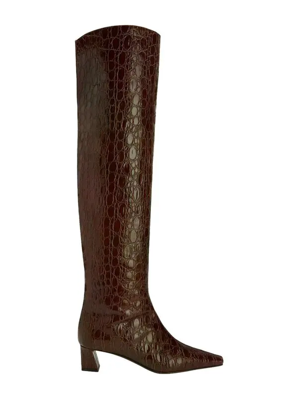 GIUSEPPE ZANOTTI 45mm Janiee Plus Boots - Brown