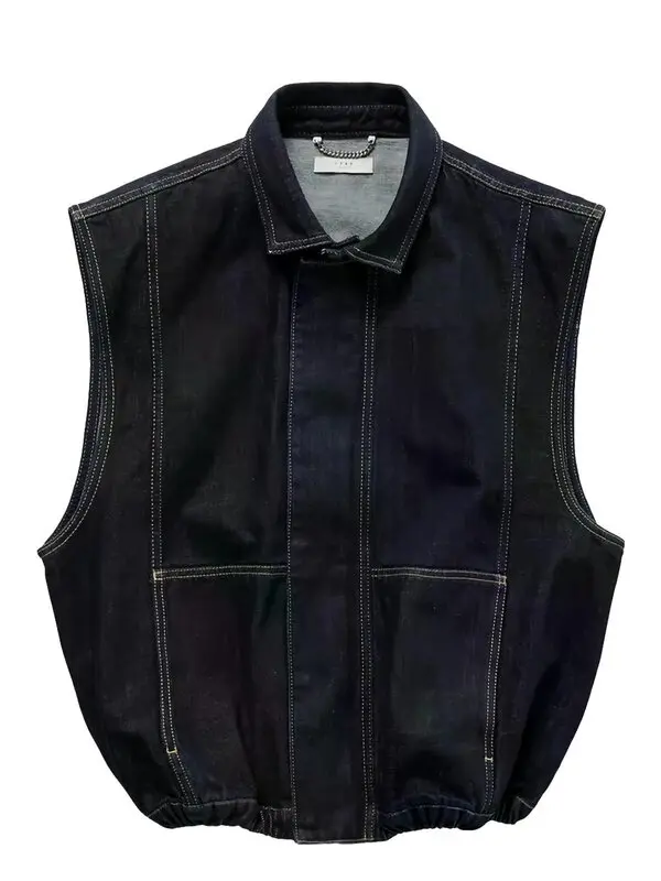 1989 STUDIO Denim Gilet - Blue