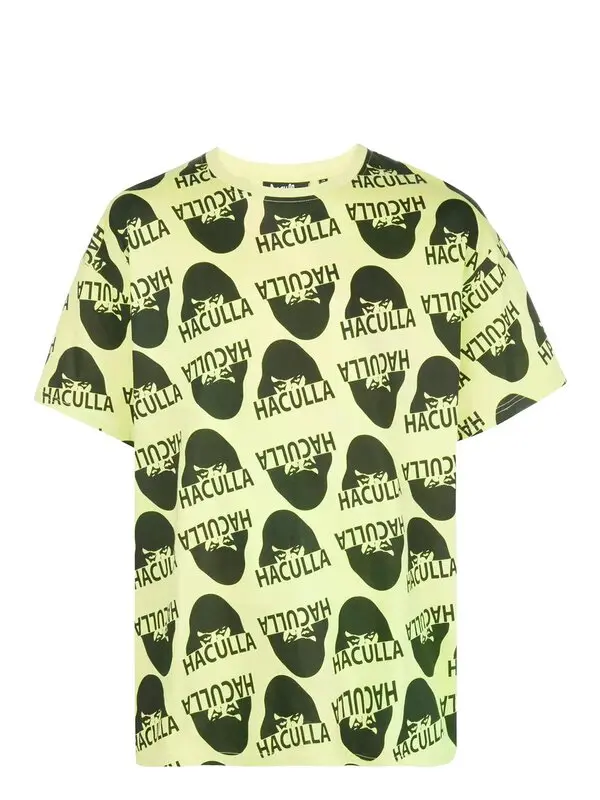HACULLA. Watching You Drop-shoulder T-shirt - Green