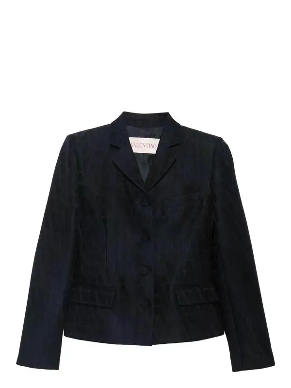 Valentino Garavani Toile Iconographe Blazer - Blue