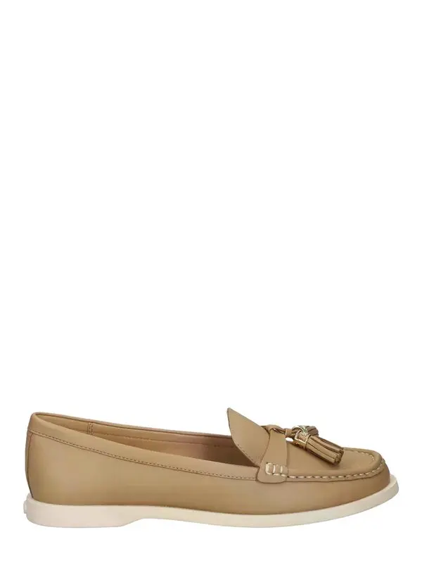 Michael Kors Kiernan Leather Loafers - Neutrals