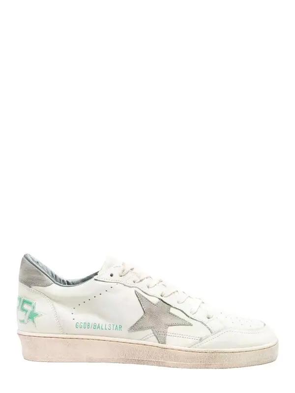 GOLDEN GOOSE Ball Star Leather Sneakers - Neutrals