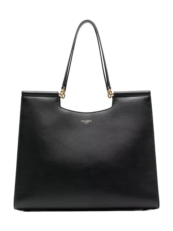 Dolce & Gabbana Large Sicily Tote - Black
