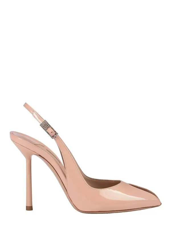 LE SILLA 100mm Clivage Slingback Pumps - Neutrals
