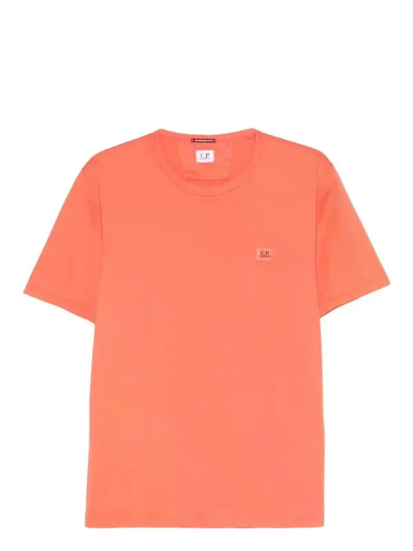 C.P. COMPANY Logo-patch T-shirt - Red