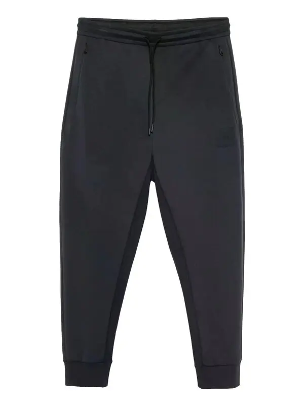 BOSS Logo-patch Track Pants - Blue