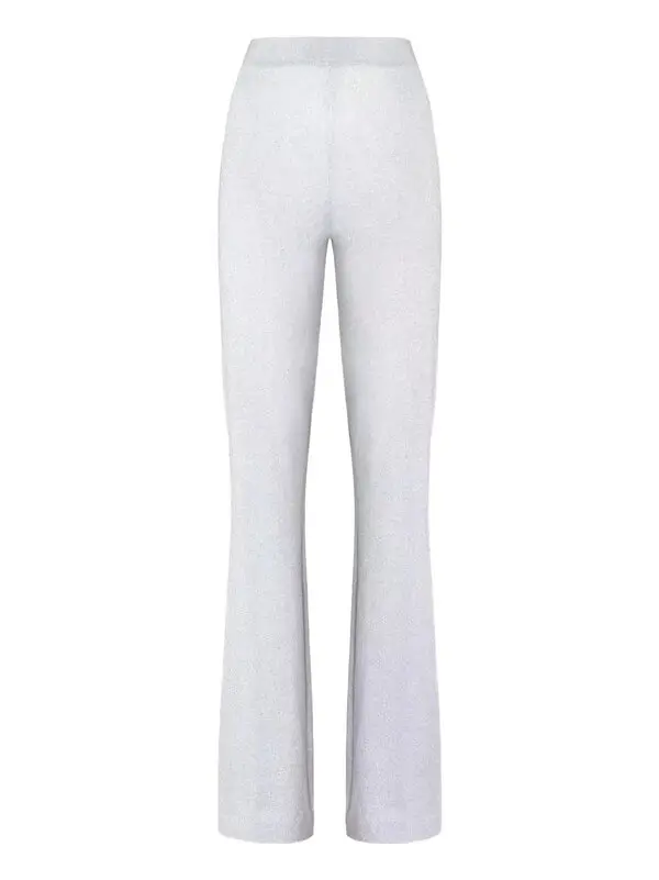 Missoni Lamé Flared Trousers - Grey