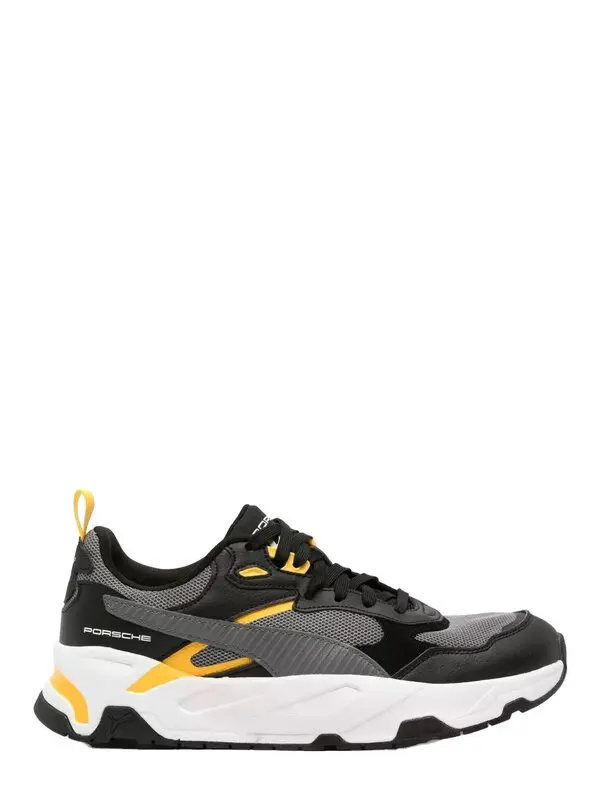 PUMA X Porsche Legacy Trinity Panelled Sneakers - Black
