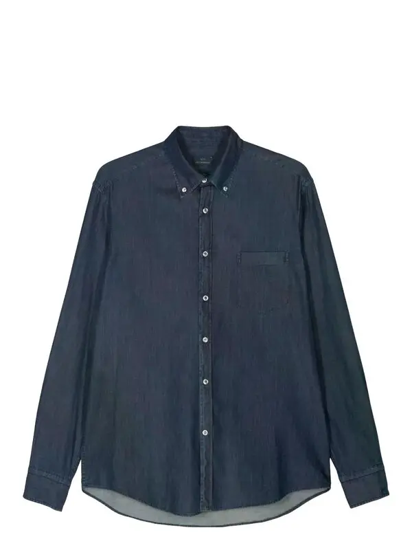 Paul & Shark Cotton Shirt - Blue