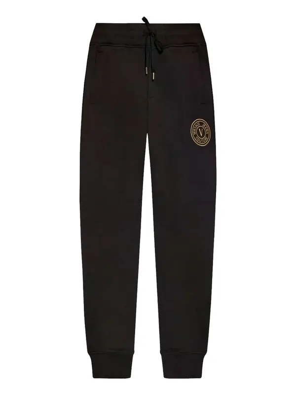 Versace V-emblem Track Pants - Black