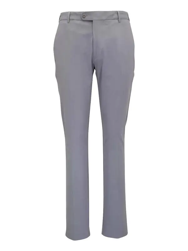 Peter Millar Tailored Straight-leg Trousers - Grey